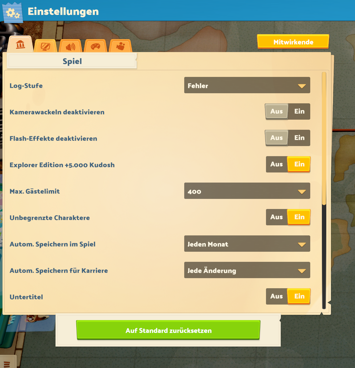 Kudosh lost on Mainsave --> appeared on completely new savegame? - Two ...
