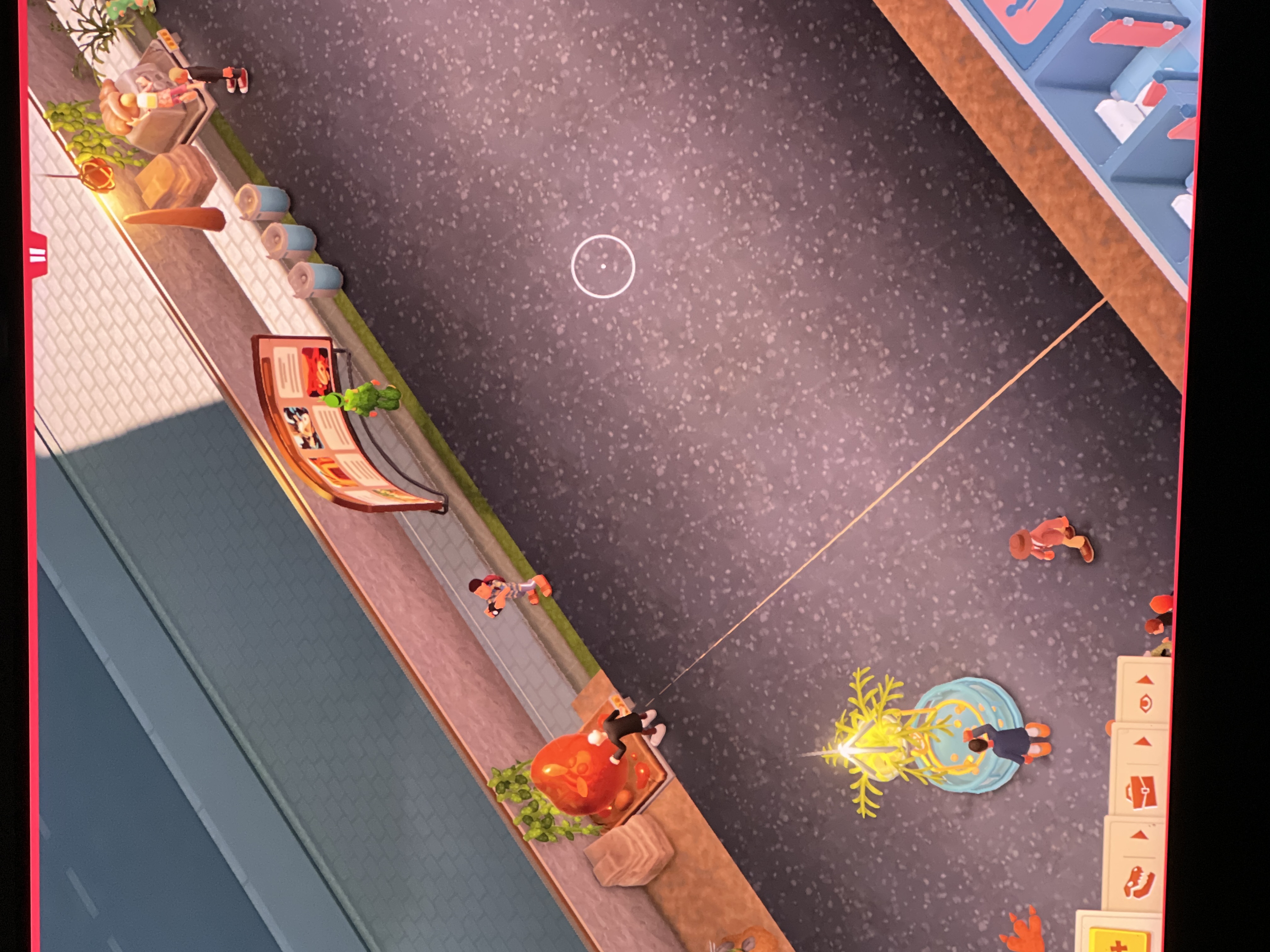 Graphics glitching after expanding museum - Two Point Museum
