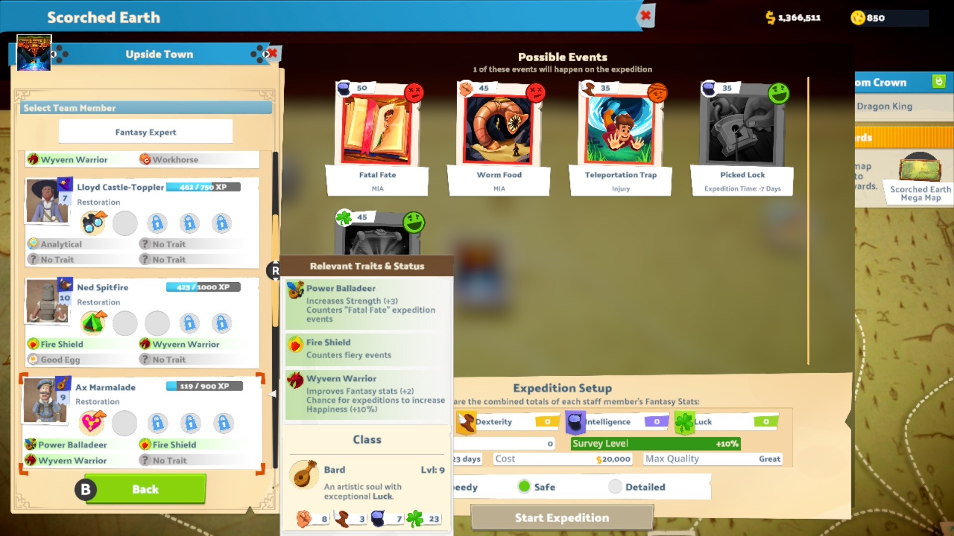 Staff Trait Not Blocking Event - Two Point Museum